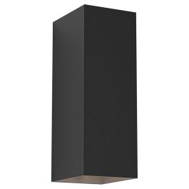 Astro 255 LED Wall Light Square Textured Black